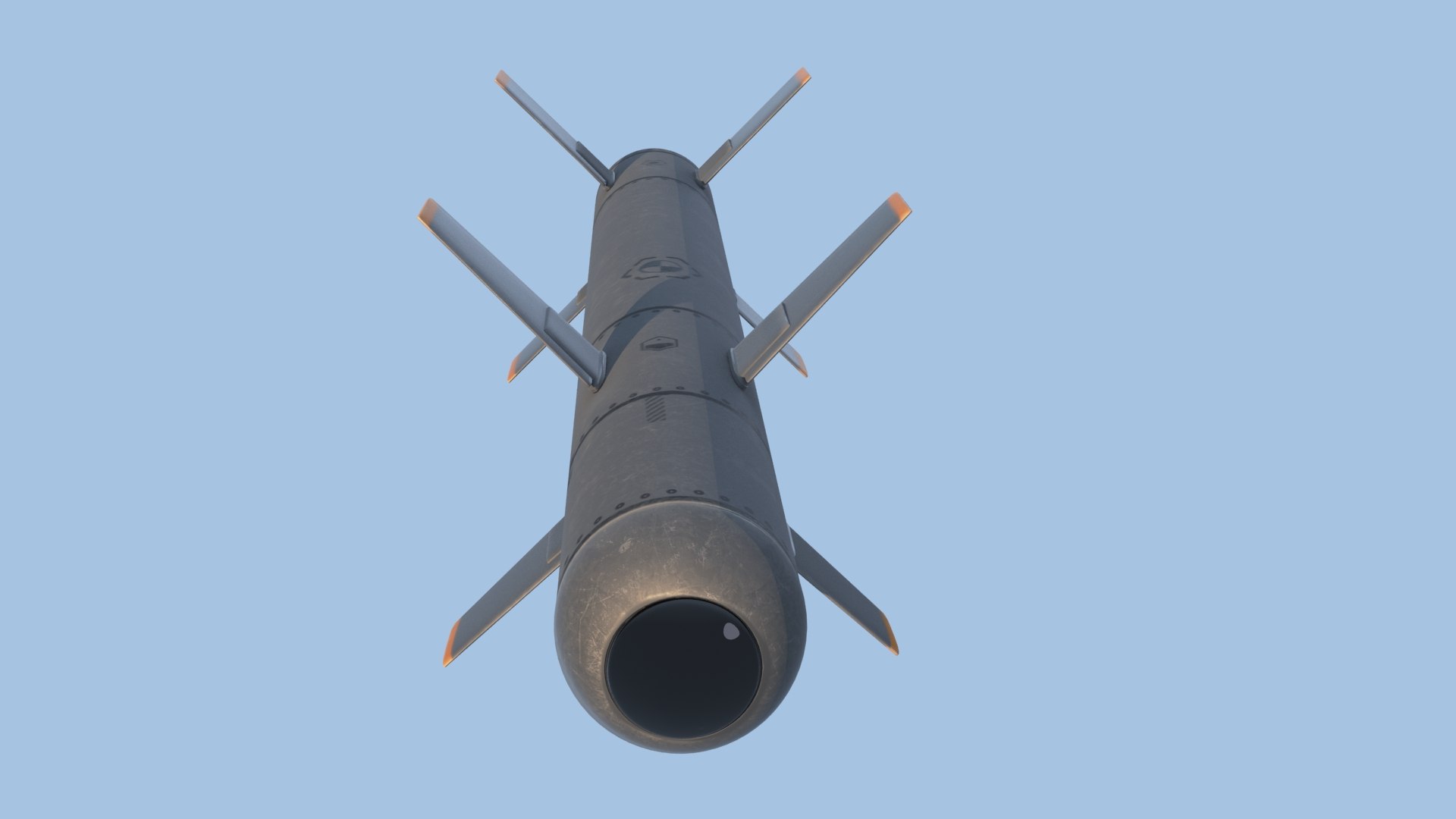 3D Generic Aircraft Missile 3d Model Model - TurboSquid 1960099