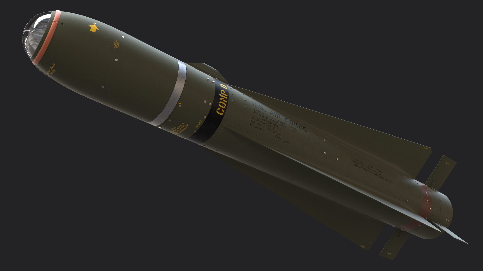 3D Agm-65 Maverick - TurboSquid 1578333