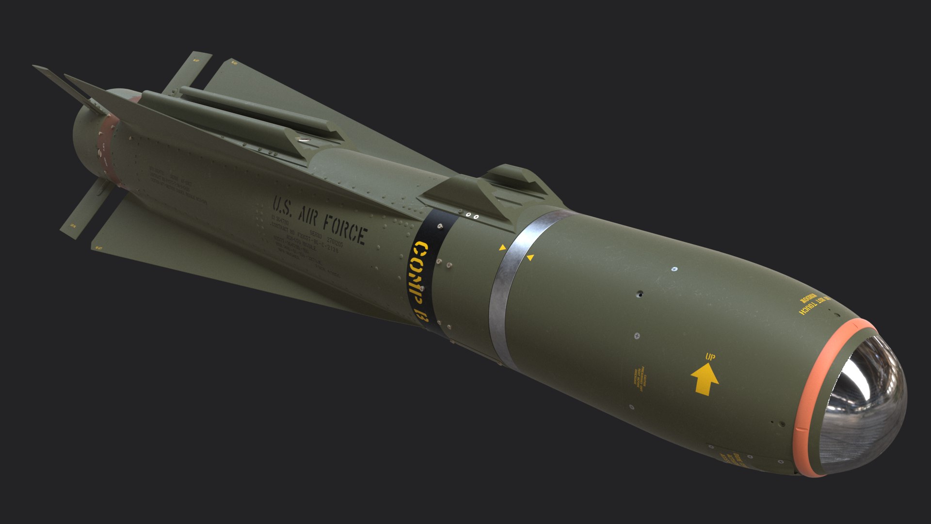 3D Agm-65 Maverick - TurboSquid 1578333