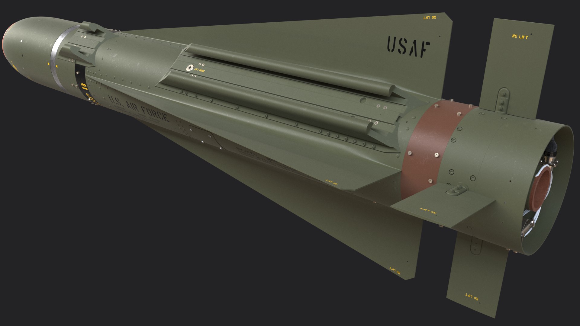 3D Agm-65 Maverick - TurboSquid 1578333