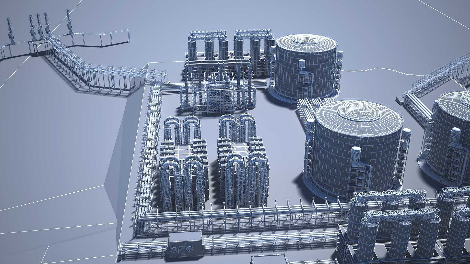 LNG PORT 7 3D - TurboSquid 2025334