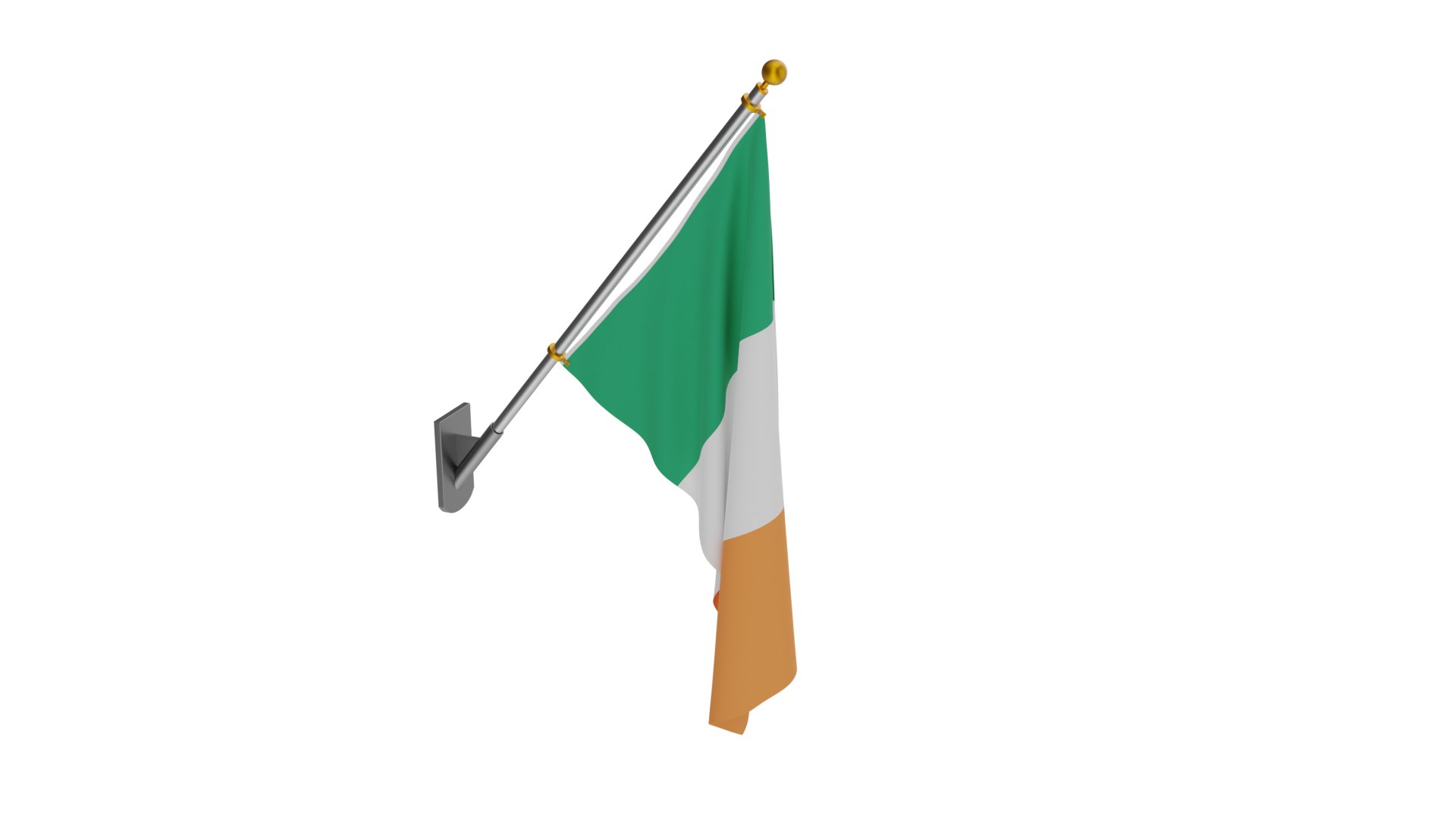 3D Irish Flags Model - TurboSquid 2207724