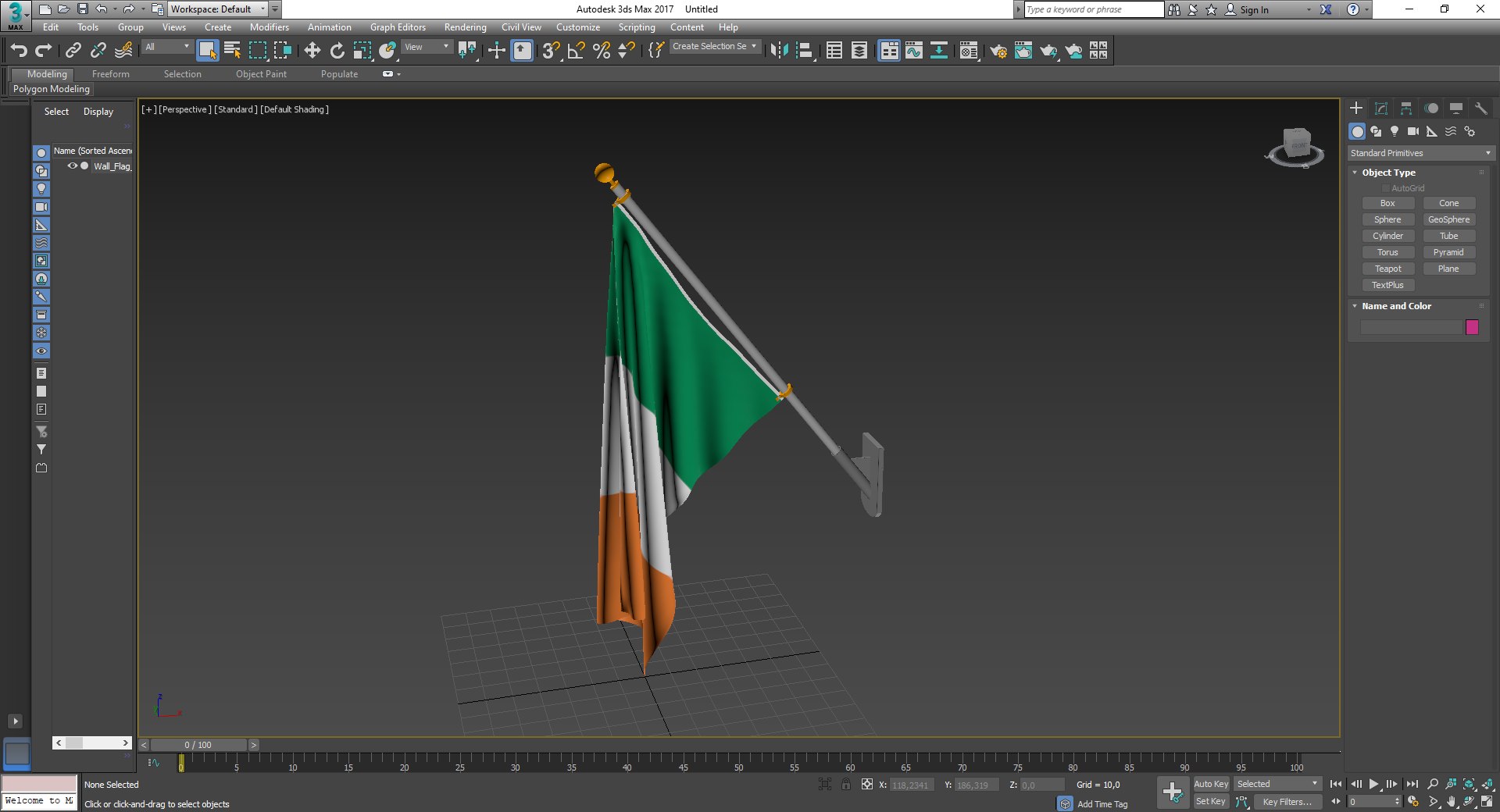 3D Irish Flags Model - TurboSquid 2207724