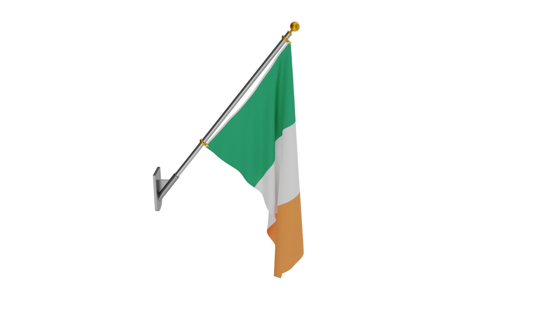 3D Irish Flags Model - TurboSquid 2207724