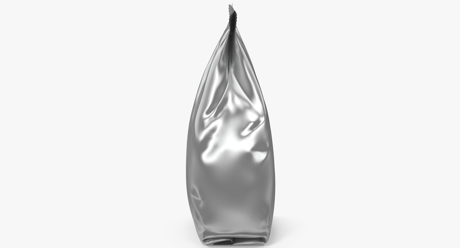 Silver Foil Clear Packaging 3D Model - TurboSquid 1571555