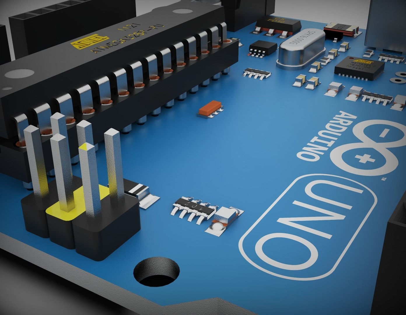 Arduino Uno 3d Model Turbosquid 1829290