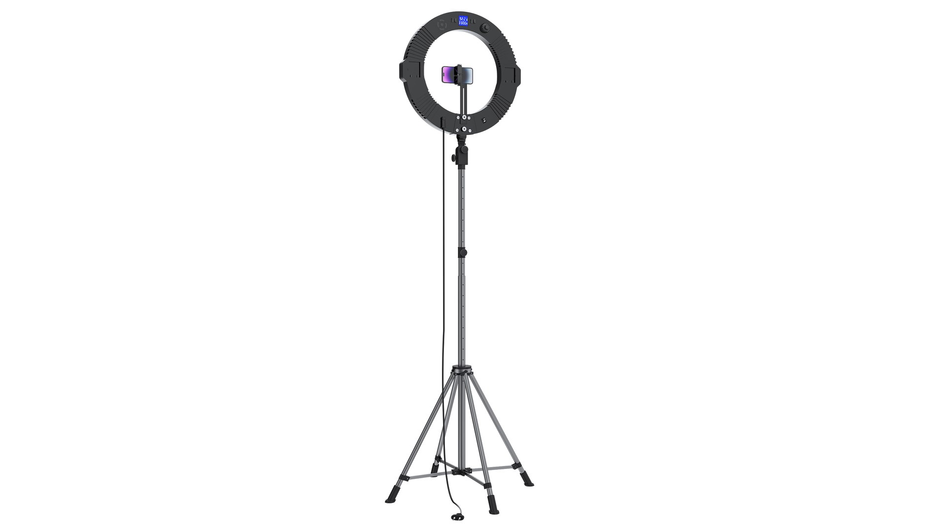 3D Ring Light And 360 Photo Booth - TurboSquid 2331036