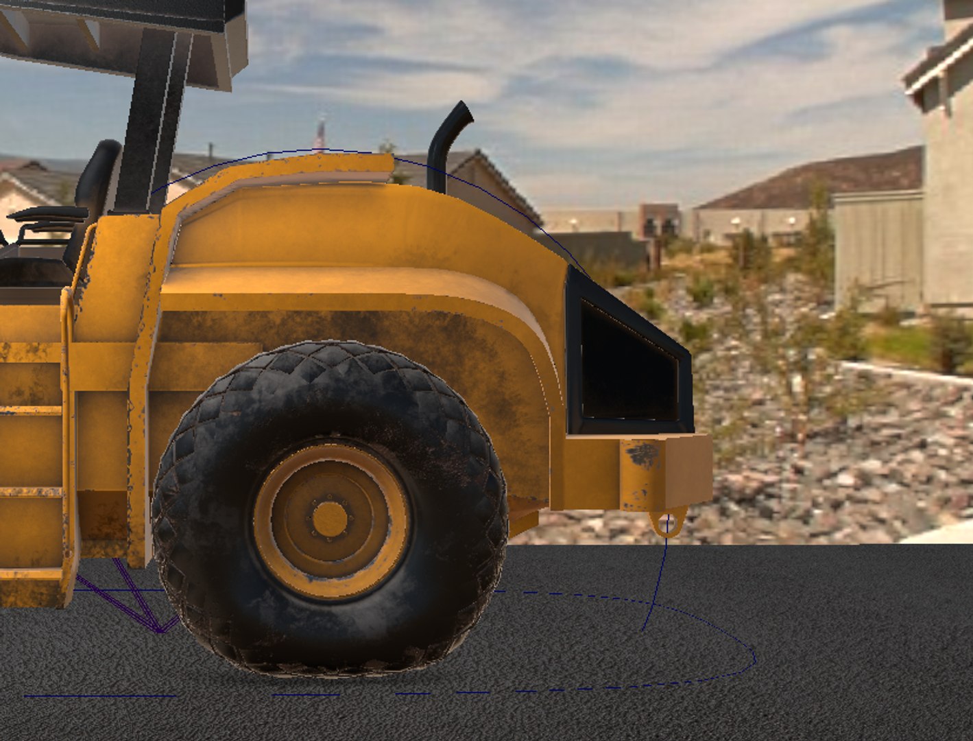 Steamroller 3D Model - TurboSquid 1978083