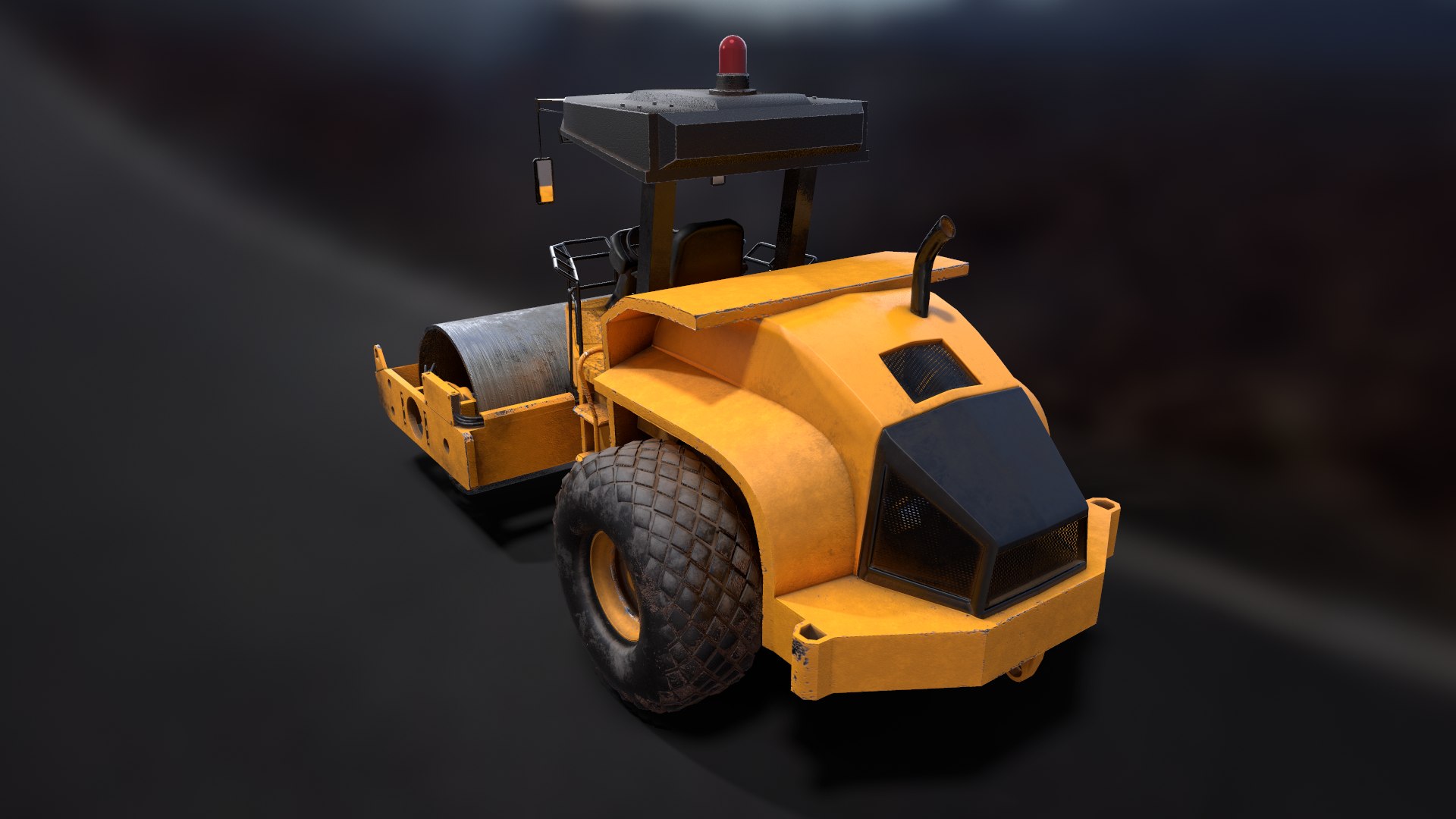 Steamroller 3D Model - TurboSquid 1978083