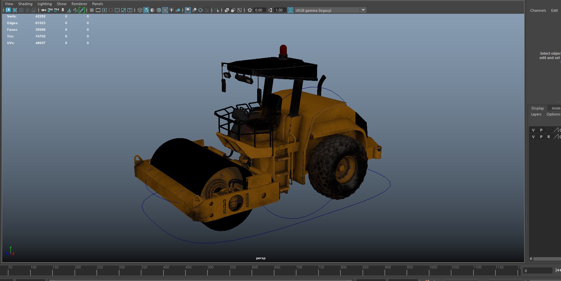 Steamroller 3D Model - TurboSquid 1978083