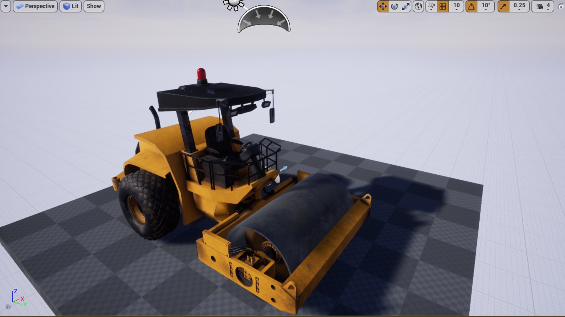 Steamroller 3D Model - TurboSquid 1978083