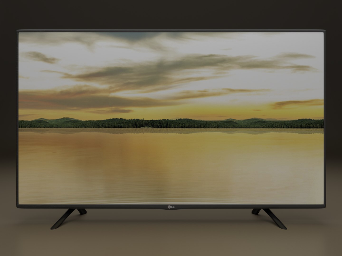 3d Model Tv Lg 42lf