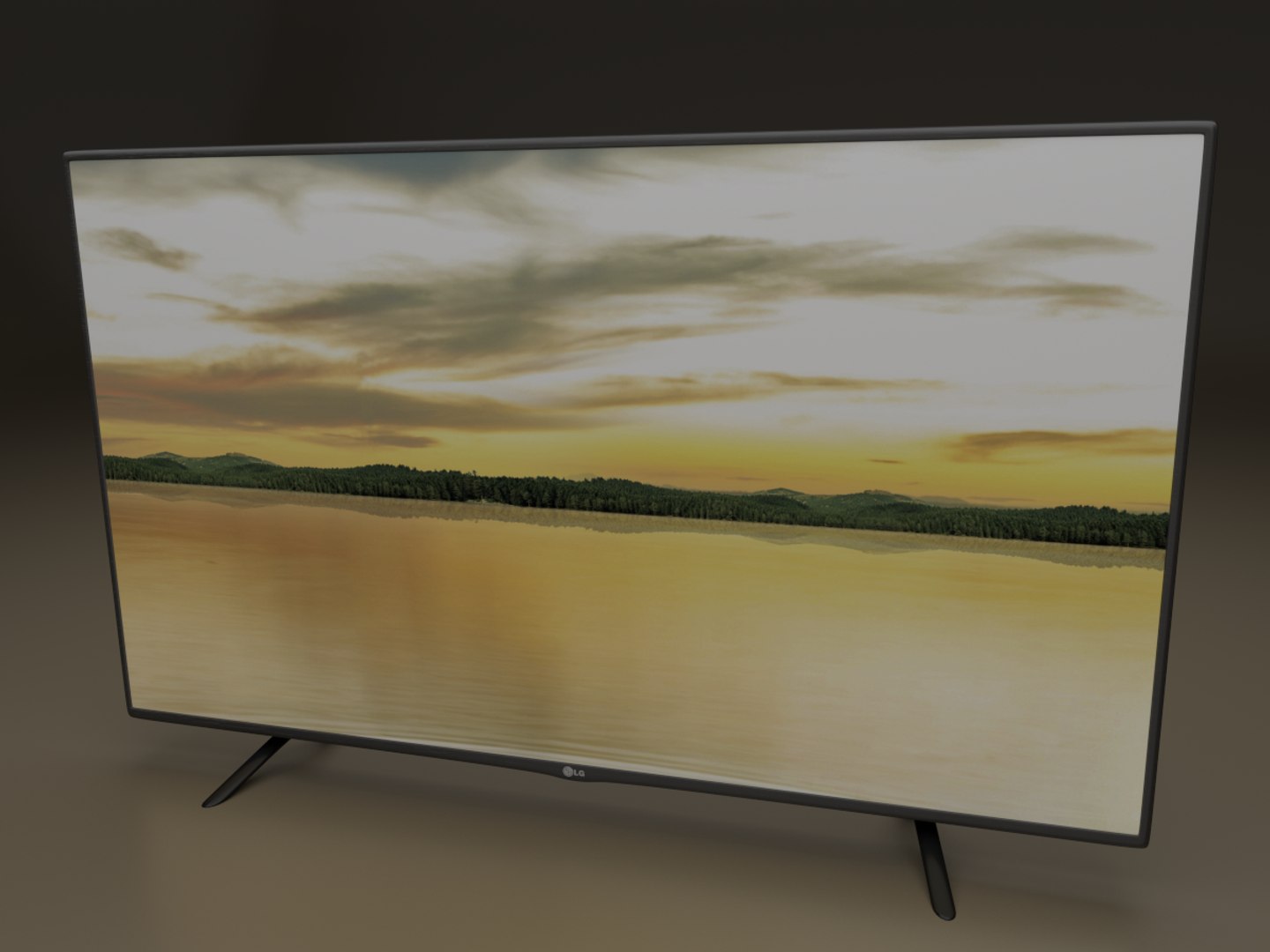 3d Model Tv Lg 42lf