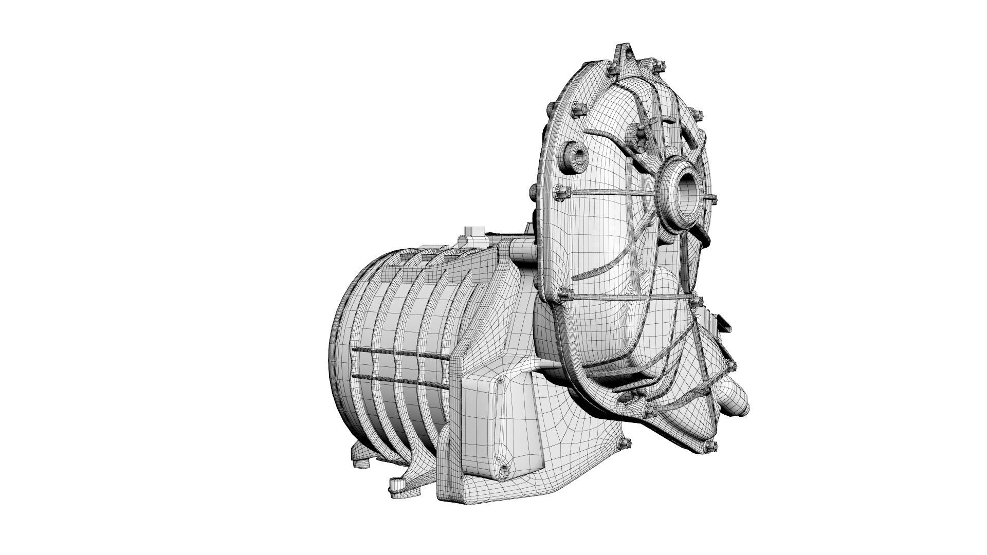 3D Engine Electric Model - TurboSquid 1687054