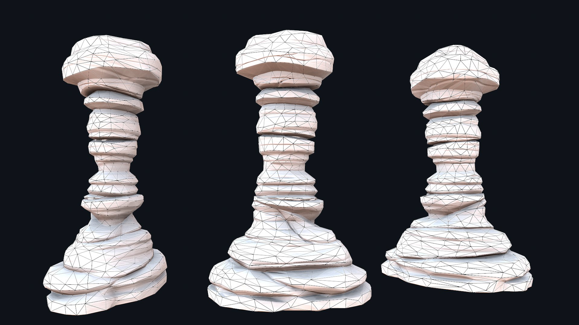 Stylized Desert Rock 2 3D Model - TurboSquid 2134686