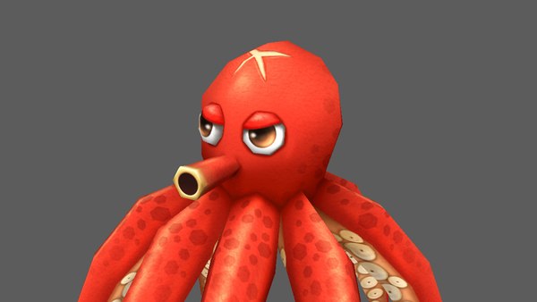 3D octopus model - TurboSquid 1710835