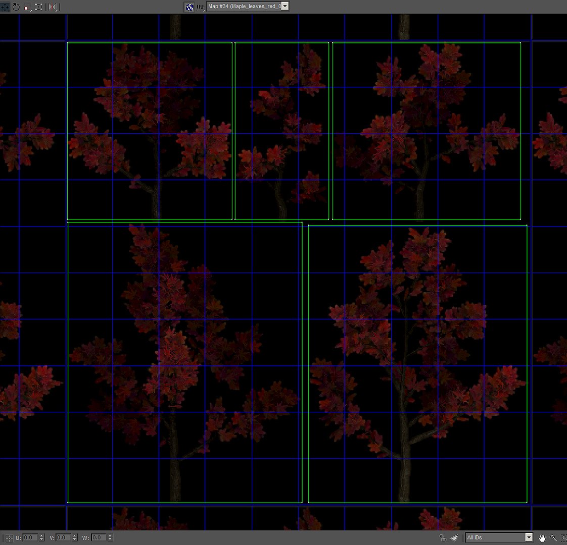 Real Red Maple Tree 3d Max