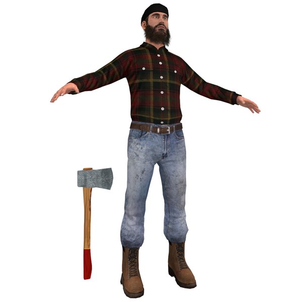 3D Lumberjack Models | TurboSquid