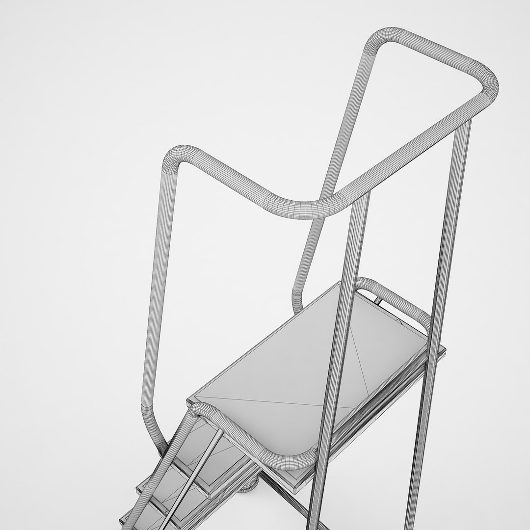 3d 4 tread step model