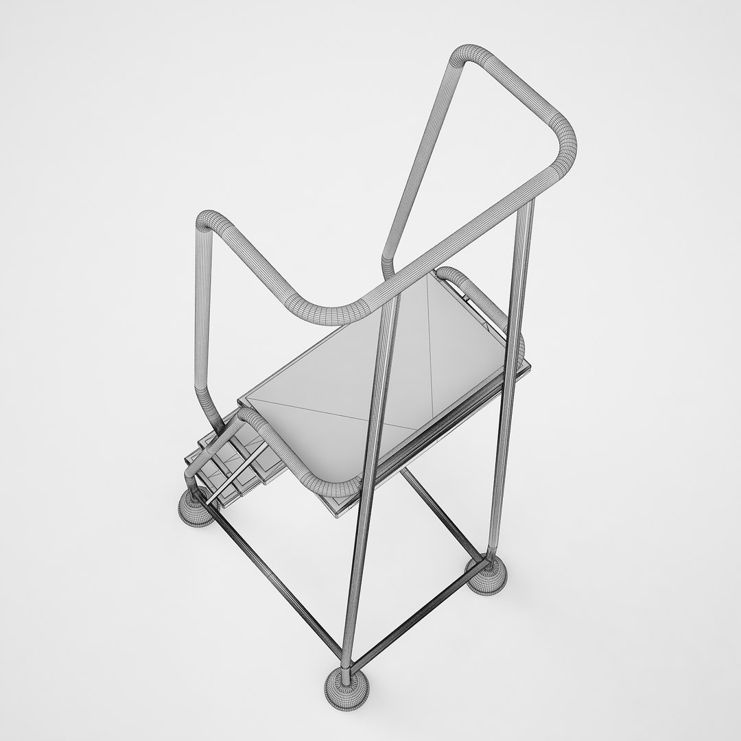 3d 4 Tread Step Model