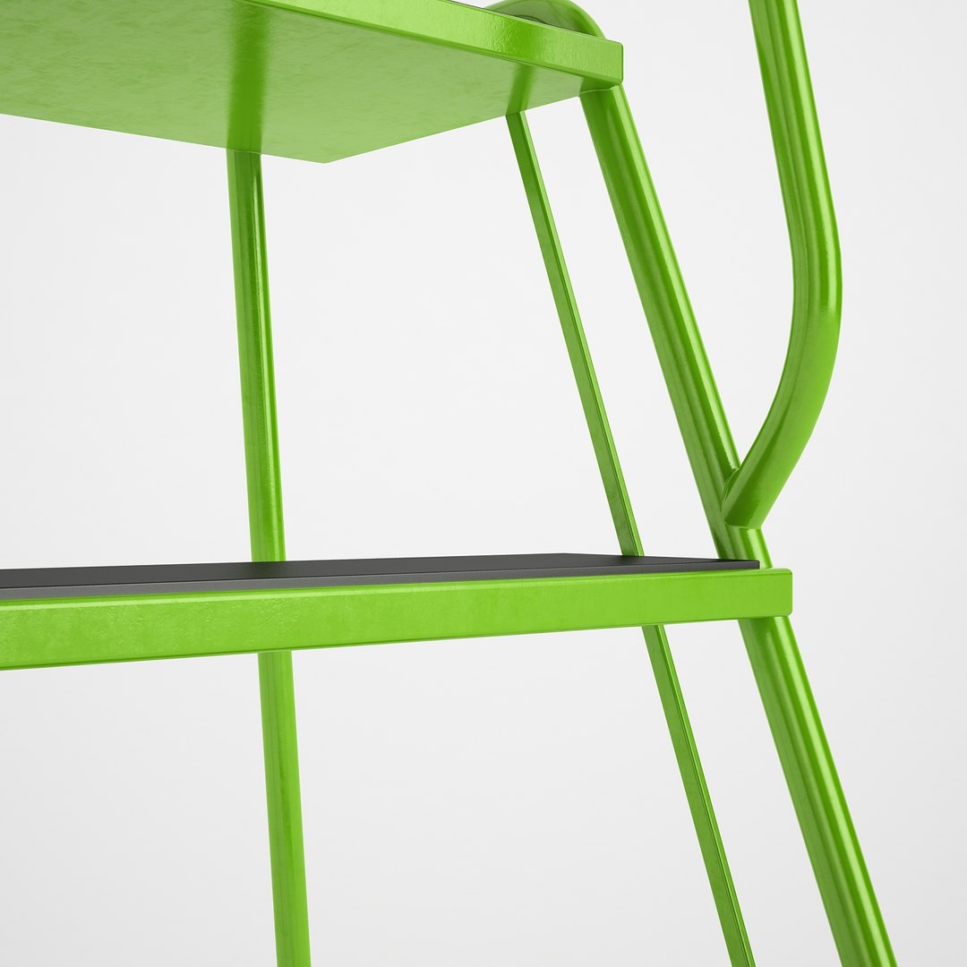 3d 4 Tread Step Model