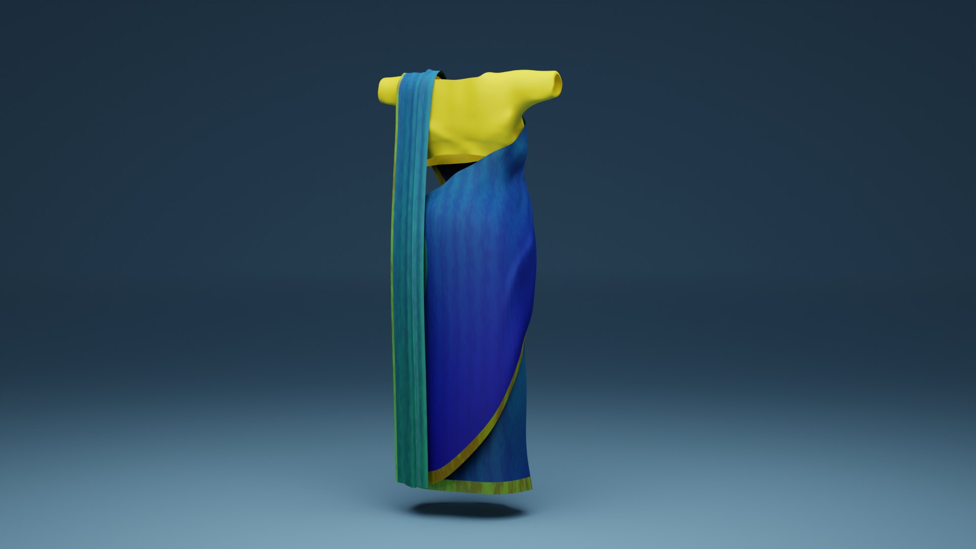 3D Indian Saree 3d Model - TurboSquid 1998642