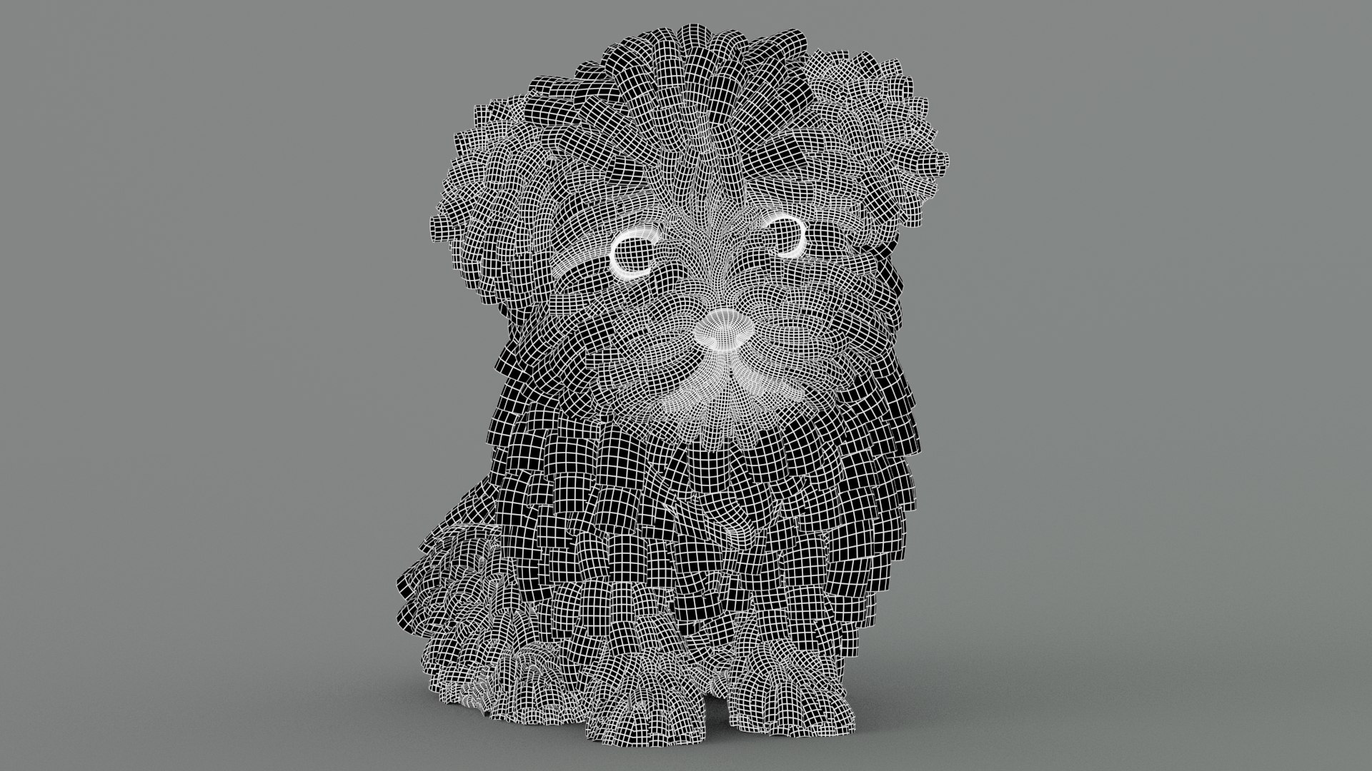 3D Maltipoo Dog Puppy Animated Polygonal Fur Model - TurboSquid 2044069