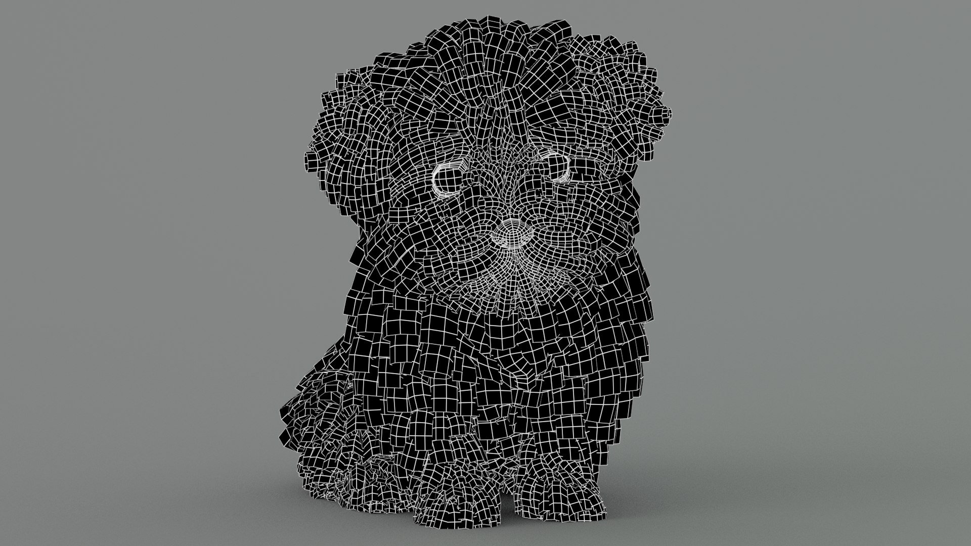 3D Maltipoo Dog Puppy Animated Polygonal Fur Model - TurboSquid 2044069