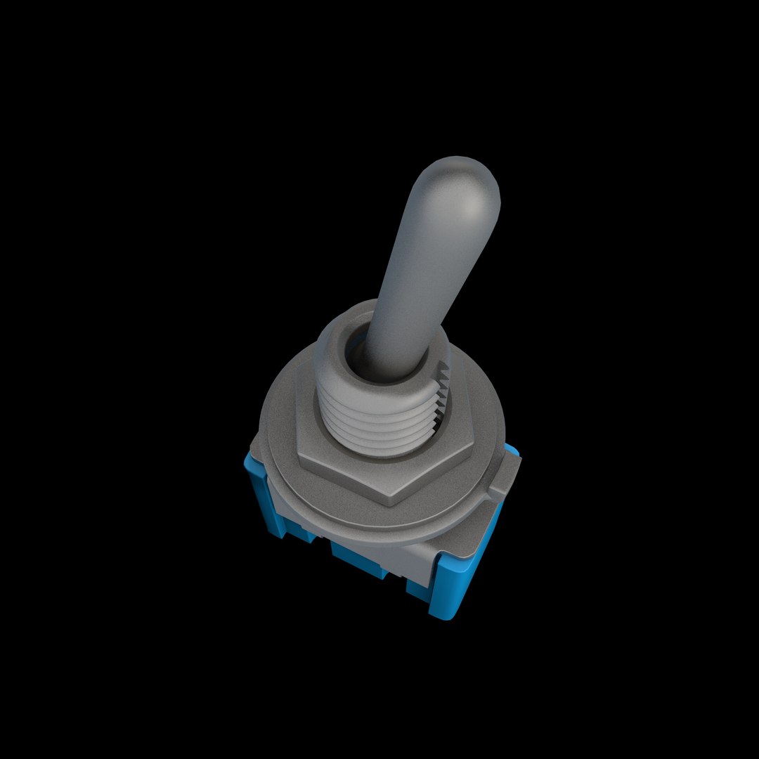 3D Model Toggle Switch - TurboSquid 1740016