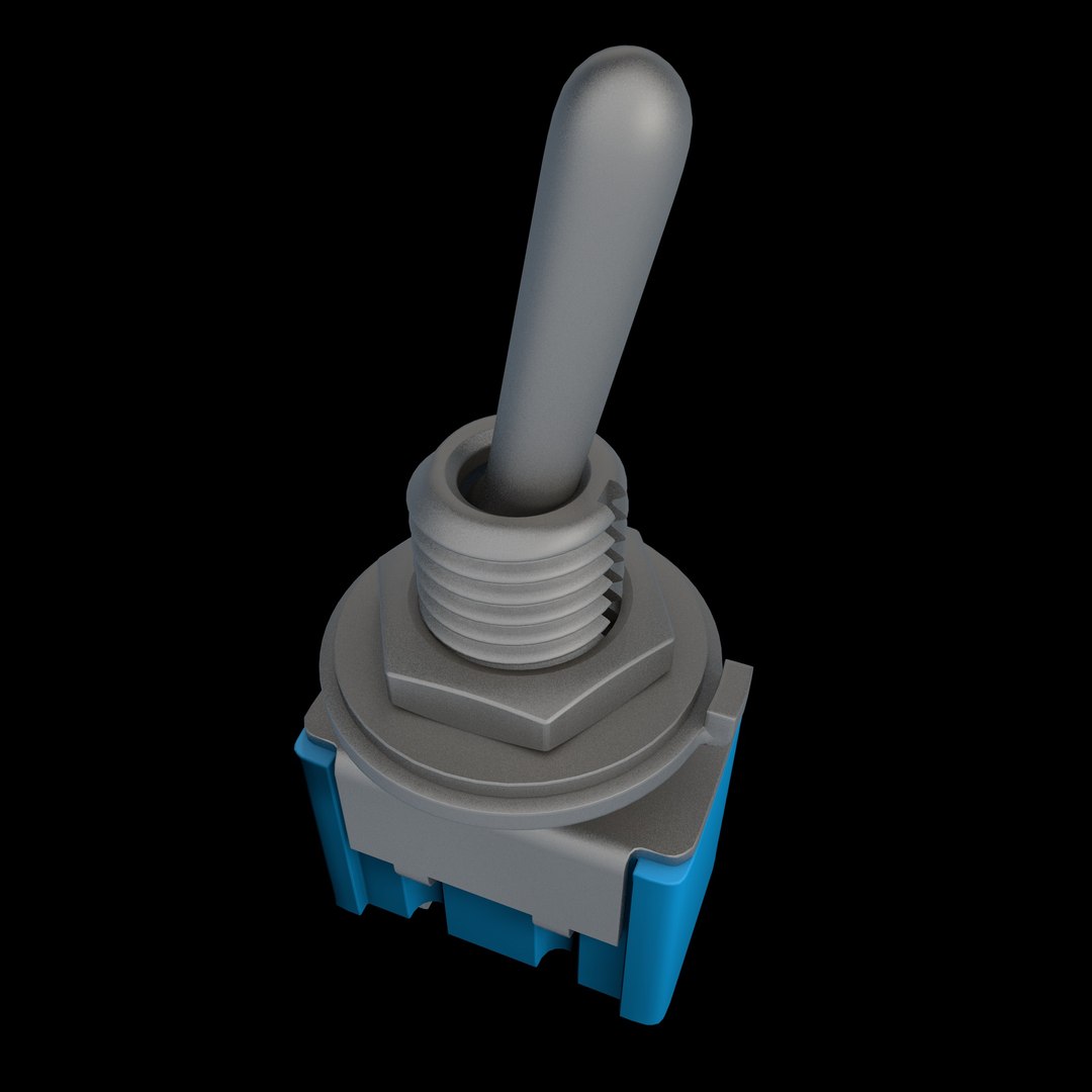3D Model Toggle Switch - TurboSquid 1740016
