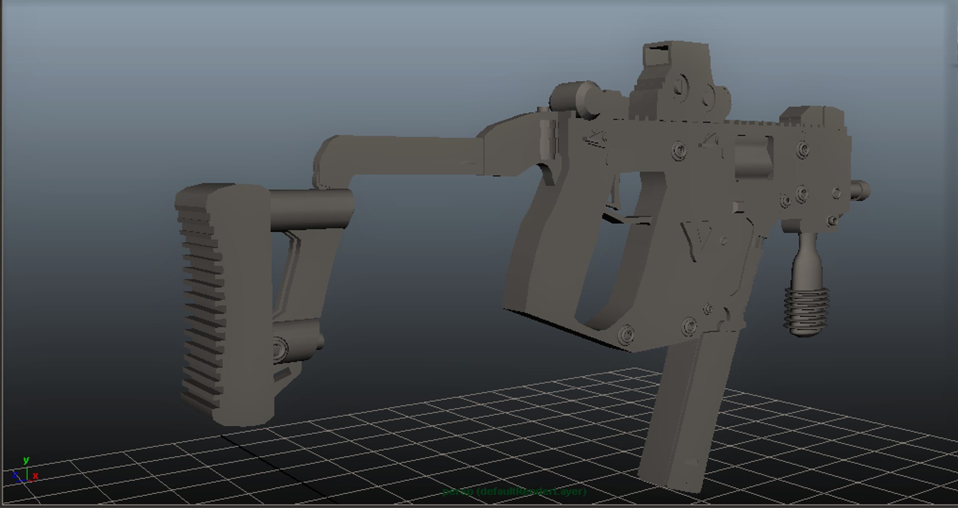 smg 3d model