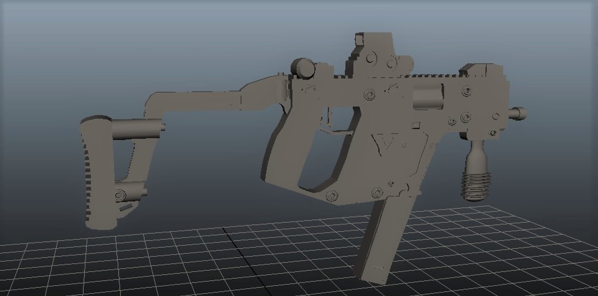 smg 3d model