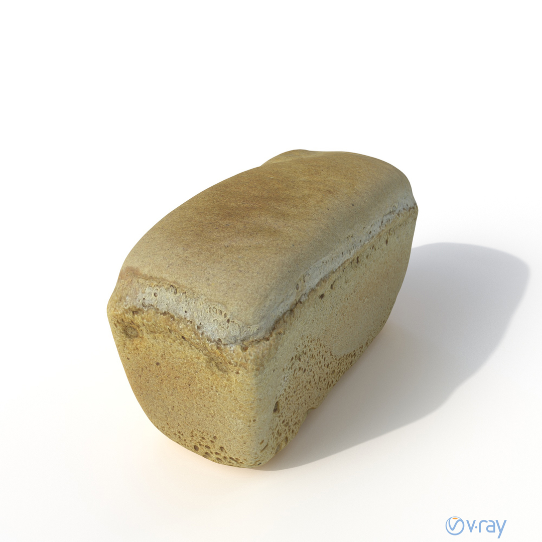 3D model bread photogrammetry arnold - TurboSquid 1211607