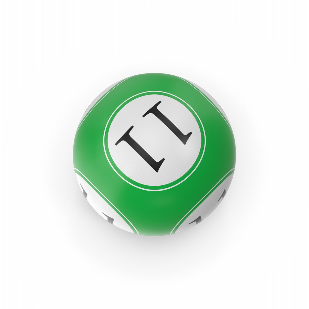 Bingo Ball 11 3D Model - TurboSquid 2323741
