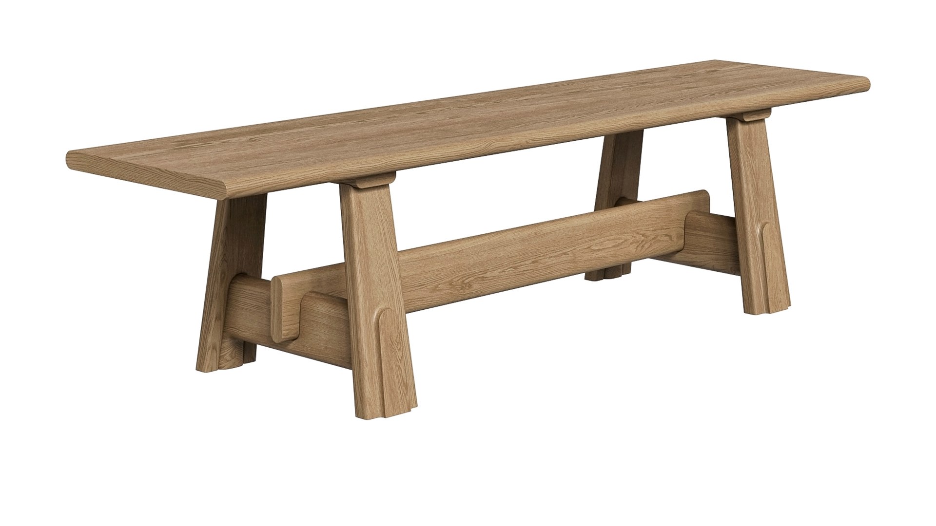 3D District Eight Odette Bench - TurboSquid 2312610