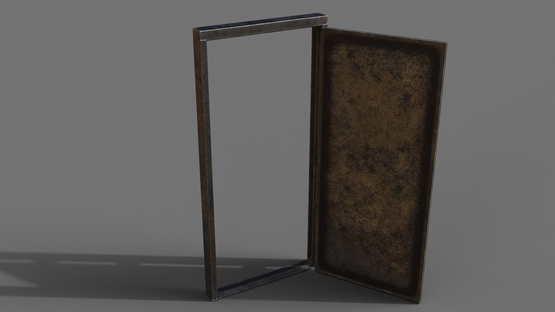 Metal Door 3D Model - TurboSquid 1268941