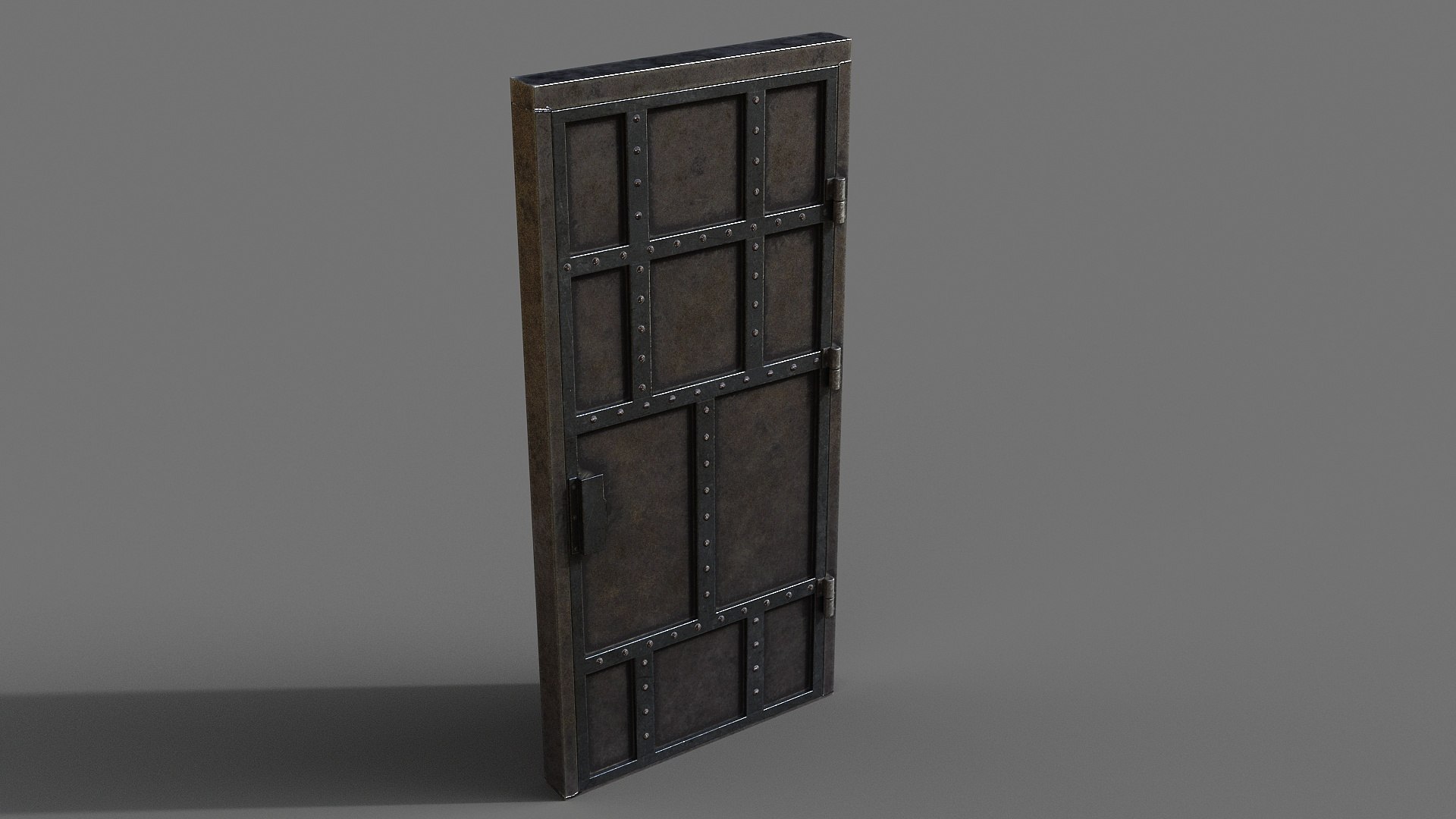 Metal Door 3D Model - TurboSquid 1268941