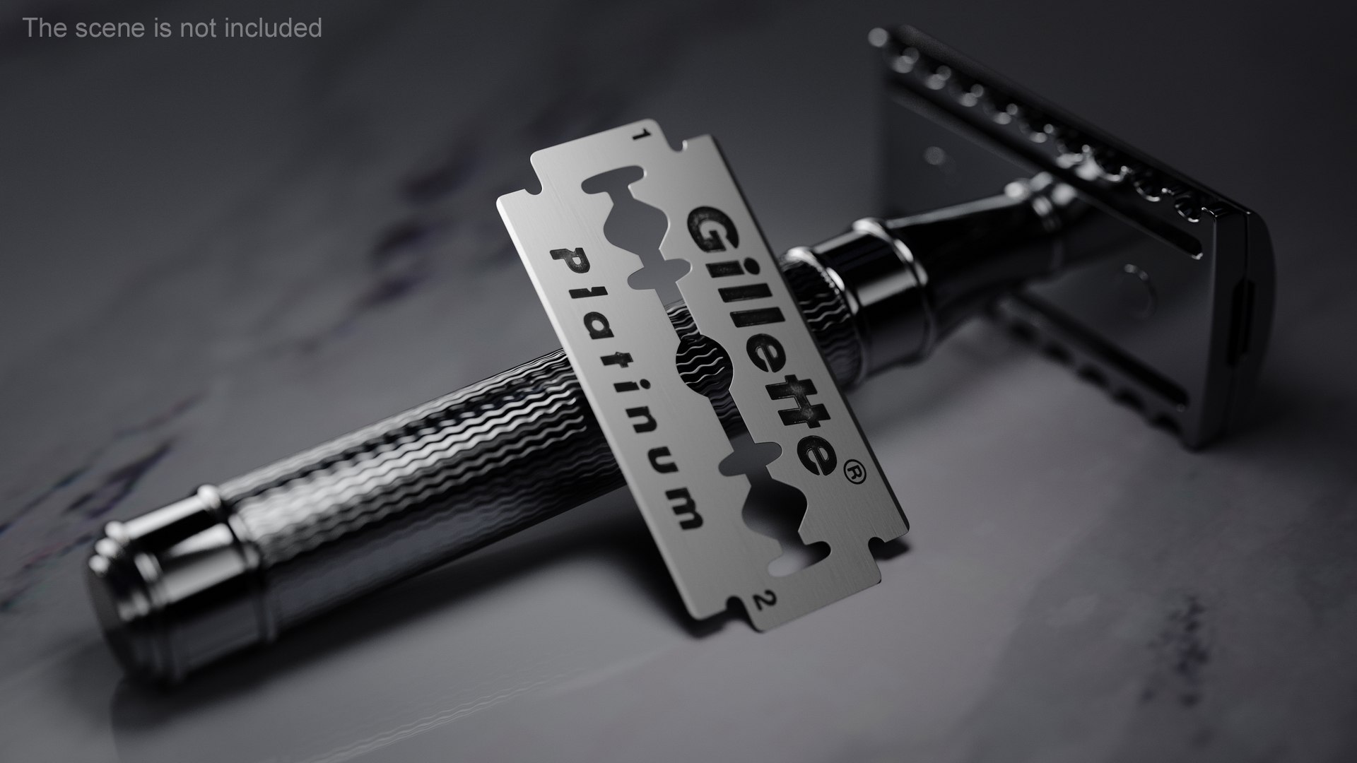 Razor Blades Collection 2 3D Model - TurboSquid 2065566