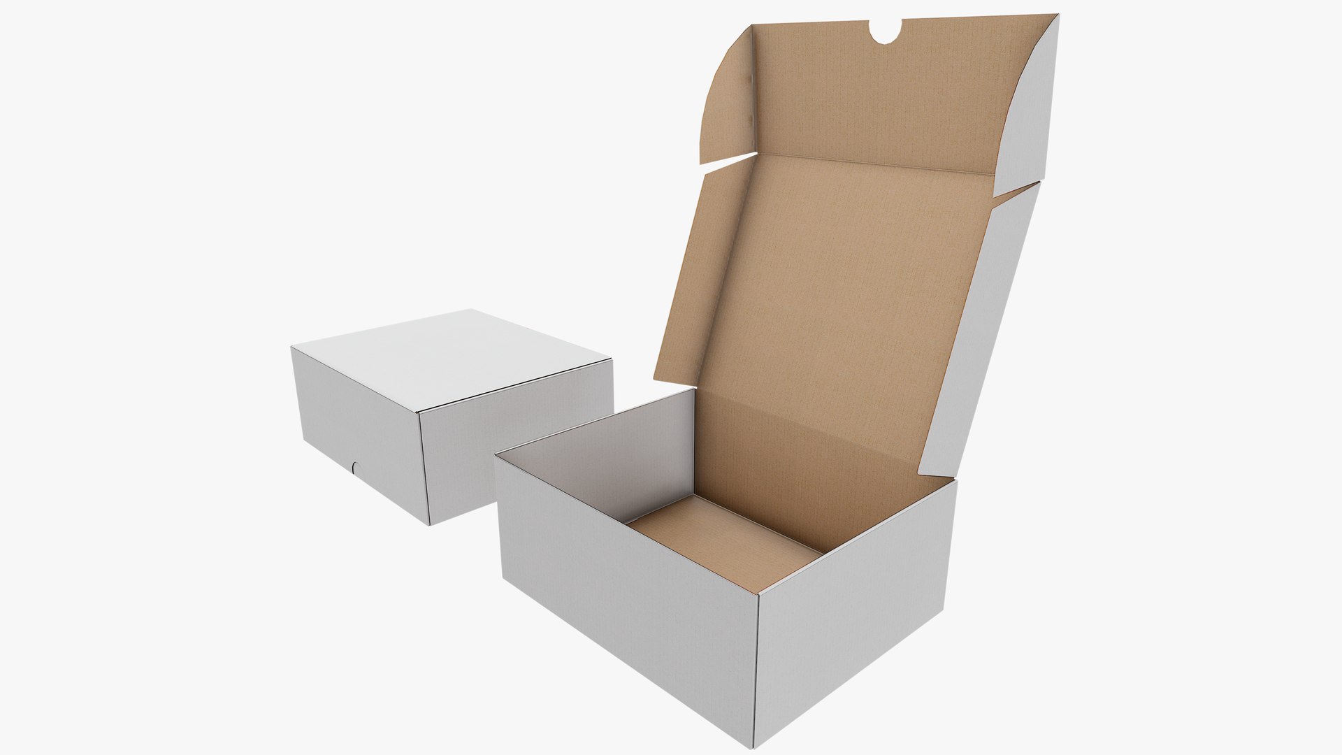 3D Cardboard Box 7 With Pbr 4K 8K - TurboSquid 1719942