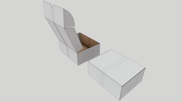 3D Cardboard Box 7 with Pbr 4K 8K - TurboSquid 1719942