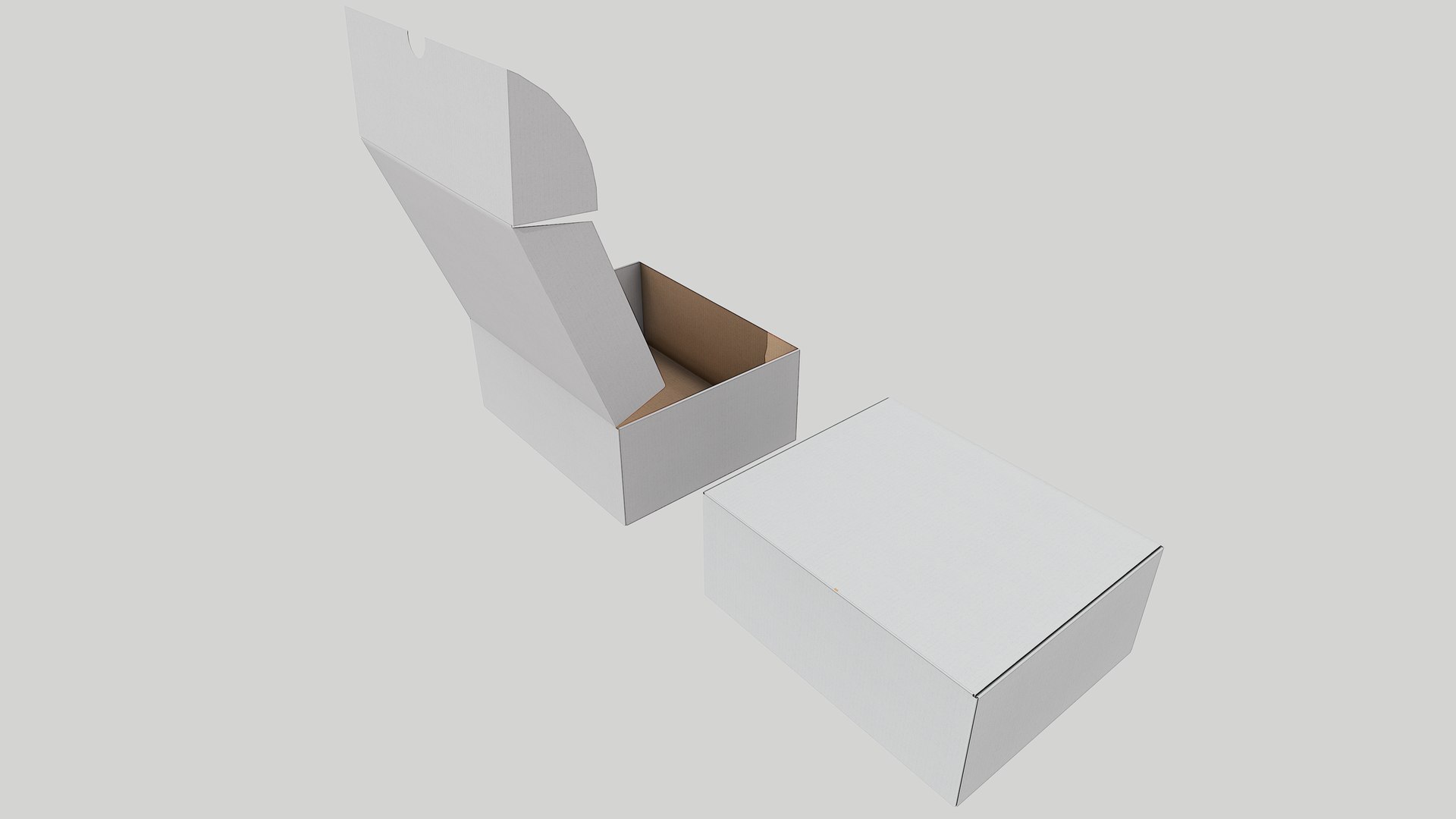 3D Cardboard Box 7 With Pbr 4K 8K - TurboSquid 1719942