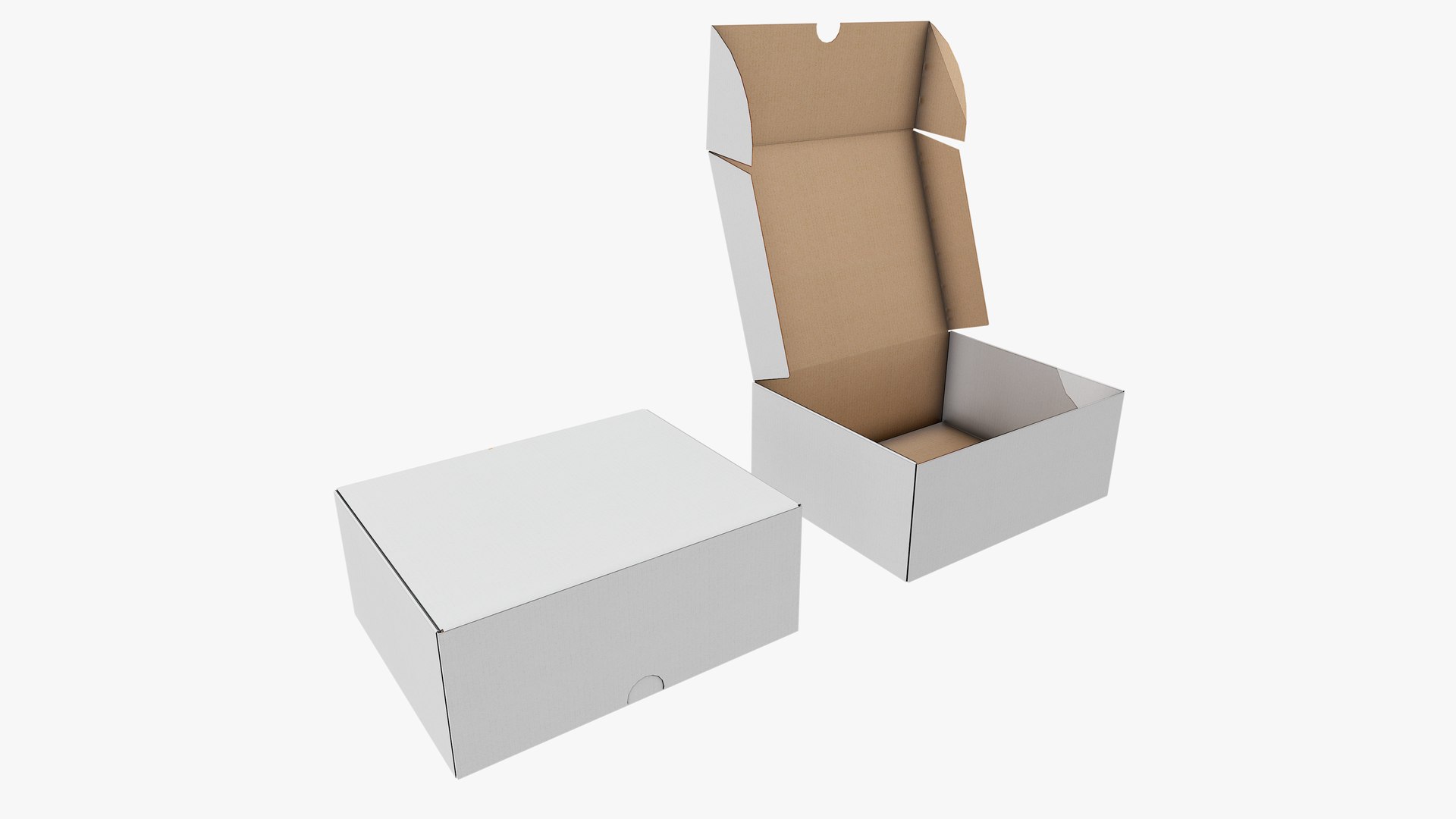 3D Cardboard Box 7 With Pbr 4K 8K - TurboSquid 1719942