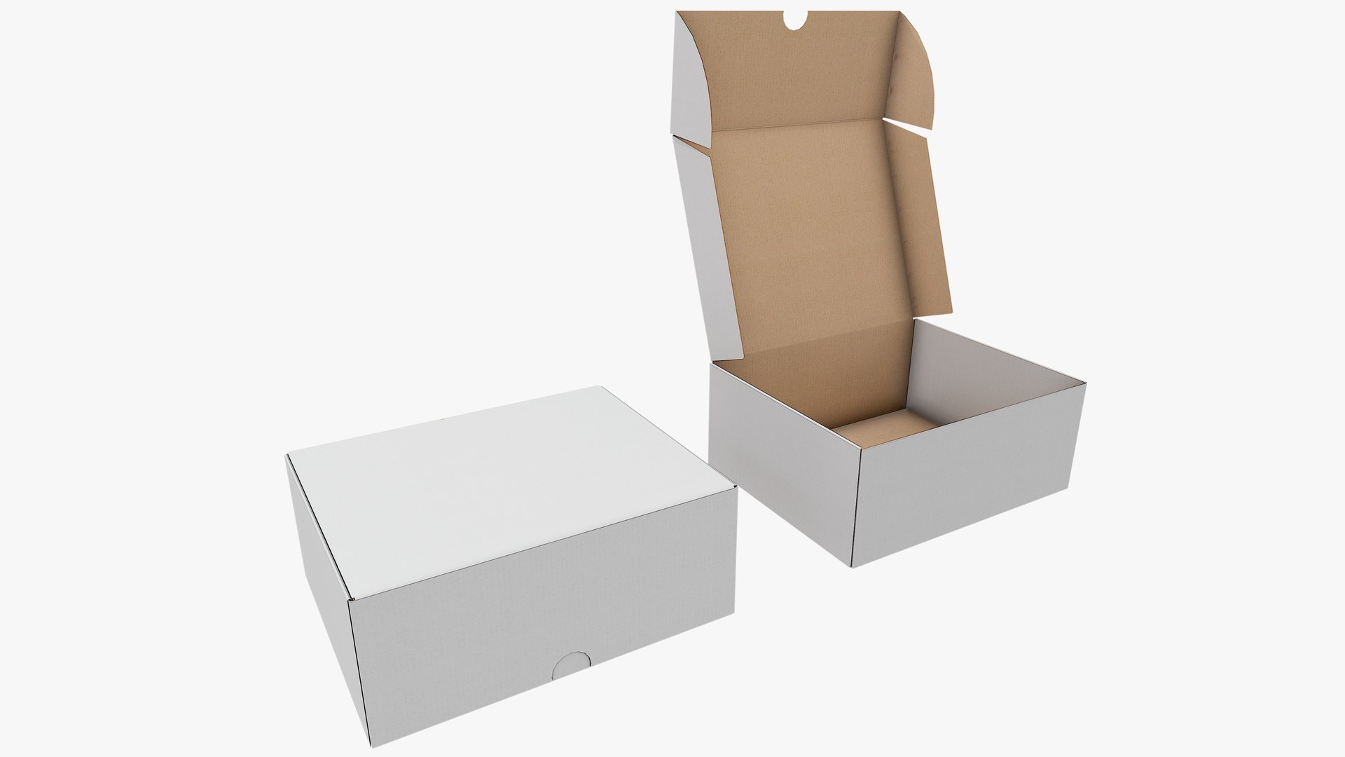 3D Cardboard Box 7 With Pbr 4K 8K - TurboSquid 1719942