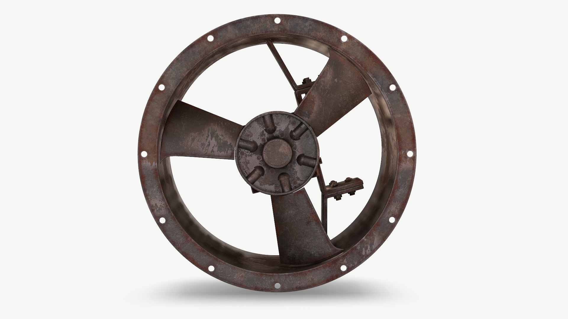 3D Model Rusty Industrial - TurboSquid 1547882