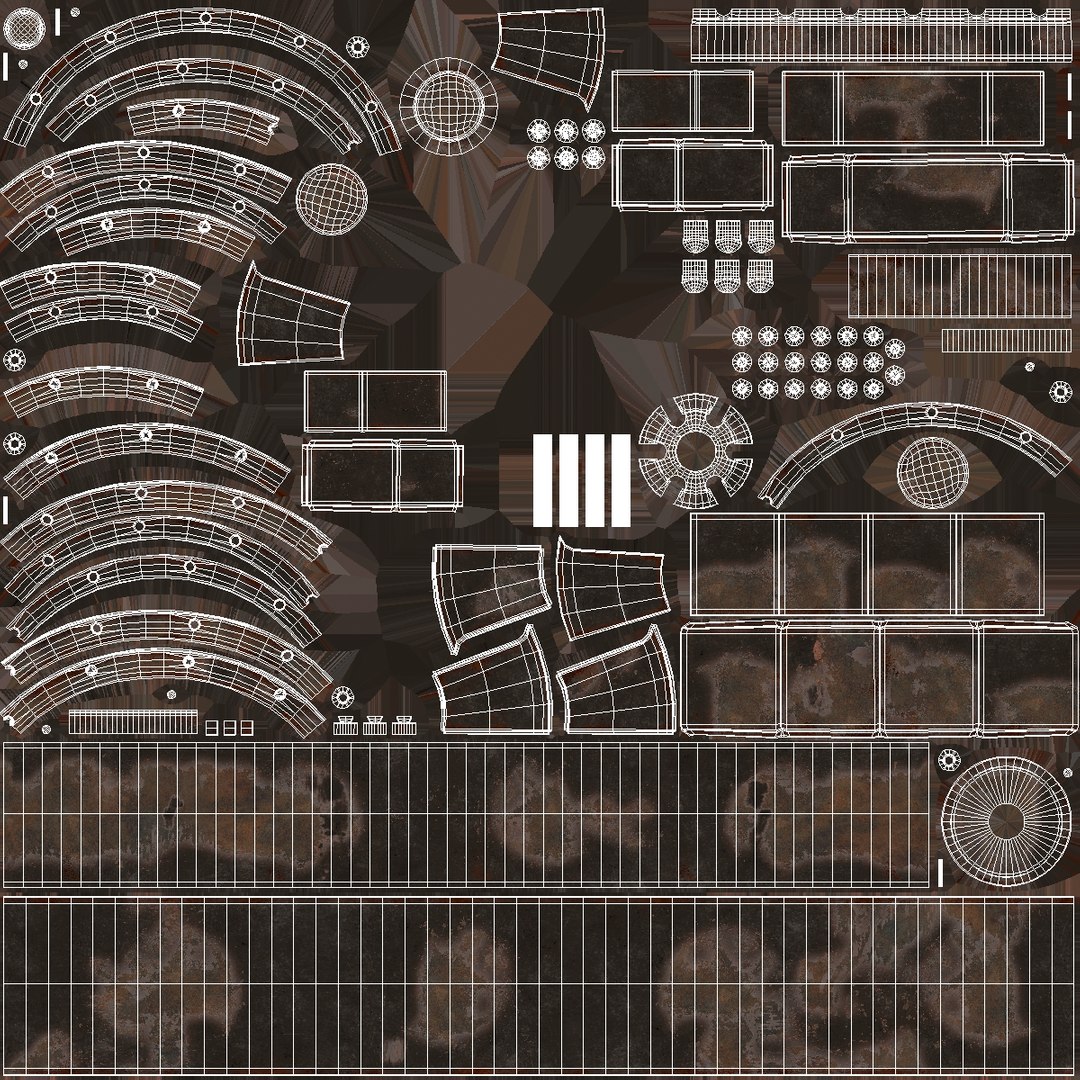 3D Model Rusty Industrial - TurboSquid 1547882