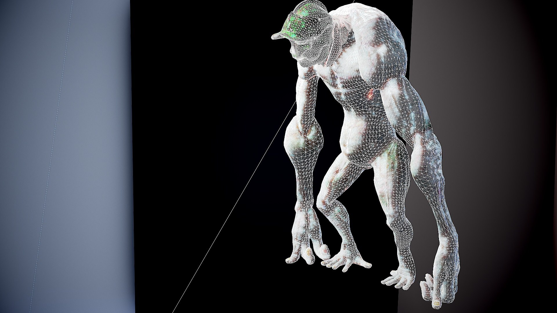 Monstr-Zombie Model - TurboSquid 1970180