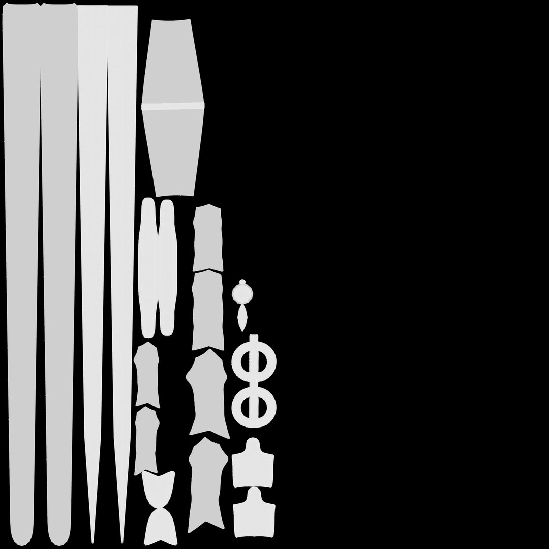 Fantasy Medieval Warrior Sword 3D Model - TurboSquid 2007480