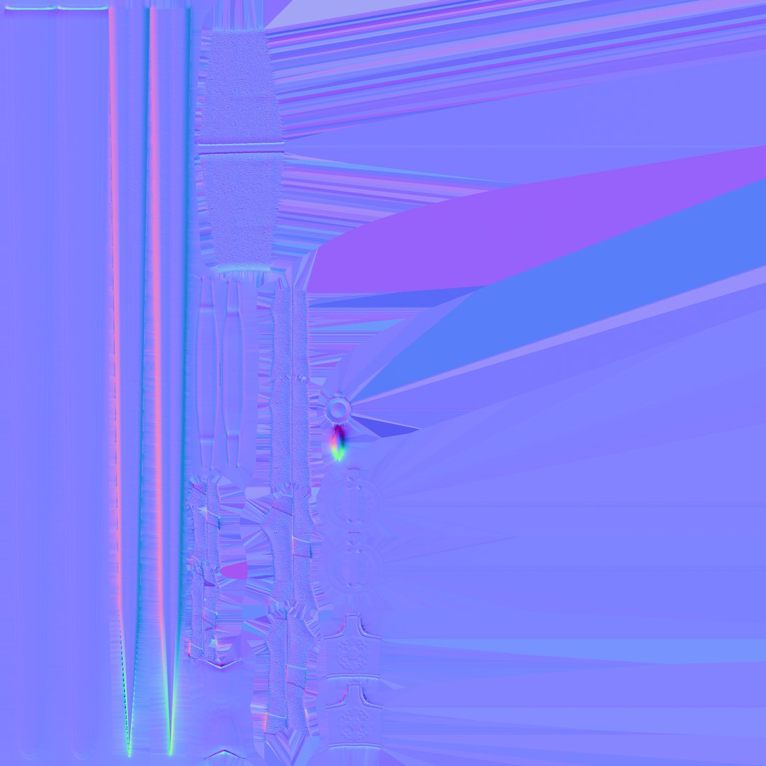 Fantasy Medieval Warrior Sword 3D Model - TurboSquid 2007480