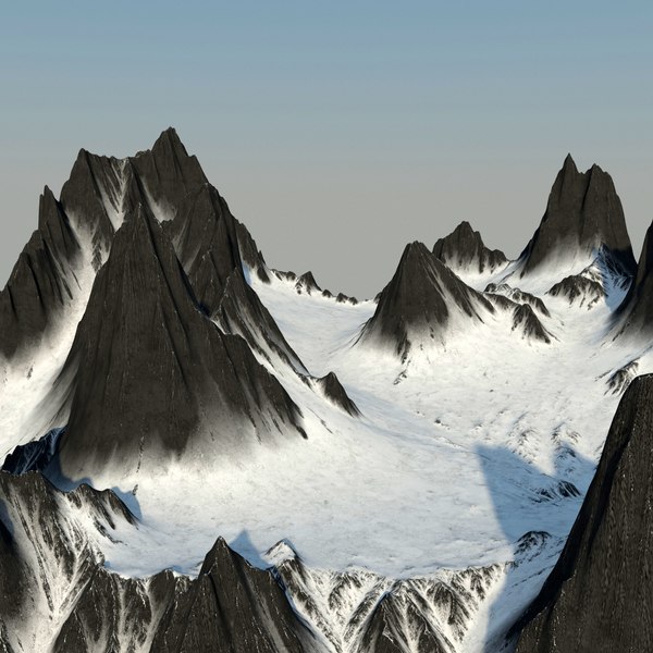 3d max mountain terrain