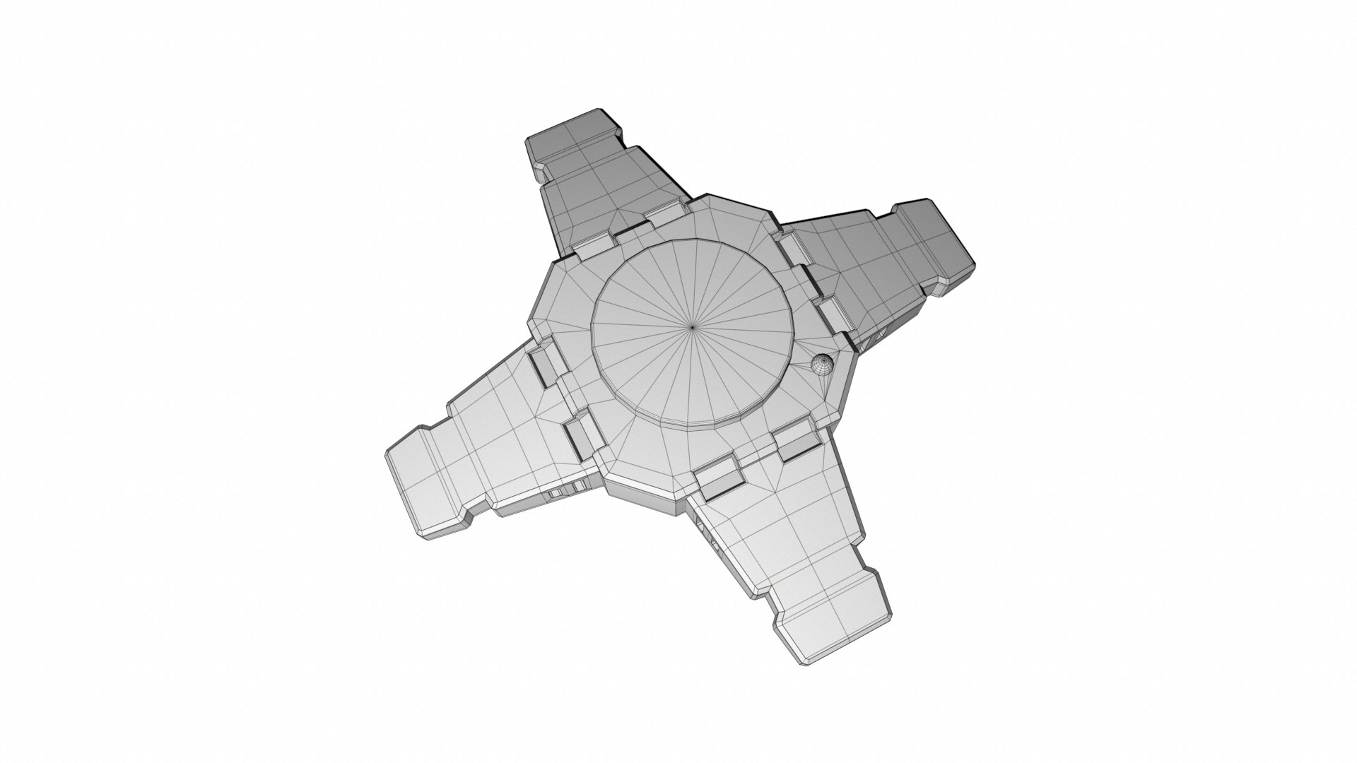 3D Sci-fi Landmine - TurboSquid 1314508